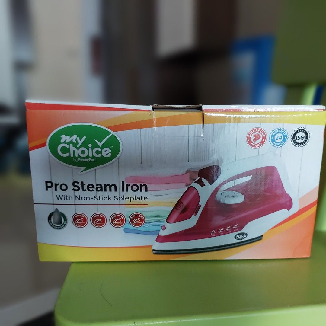 Pro Steam Iron, TV & Home Appliances, Irons & Steamers on Carousell