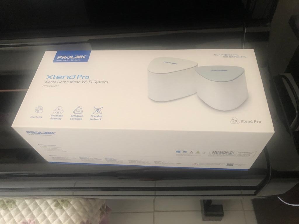 Prolink XTEN PRO, Mesh Wi-Fi System PRC2402M, Computers & Tech, Parts ...