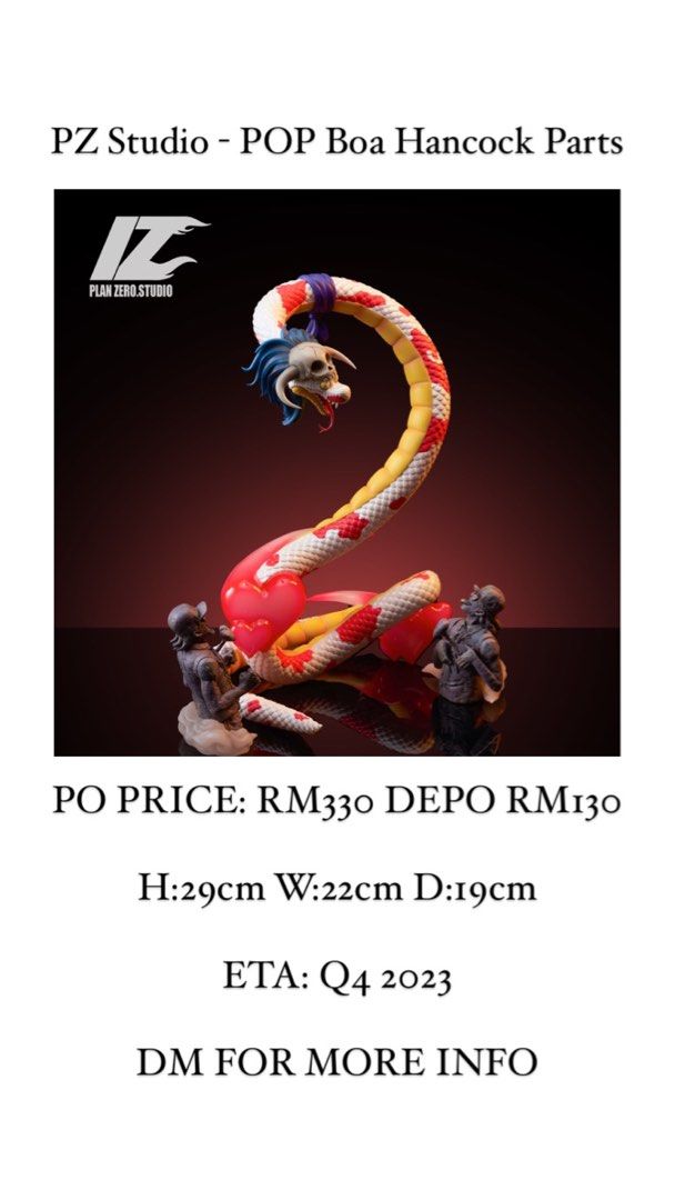 PZ Studio - POP Boa Hancock Parts, Hobbies & Toys, Toys & Games on ...