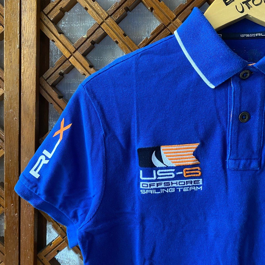 Ralph Lauren RLX US-6 Offshore Sailing Team Royal Blue Polo Shirt ...
