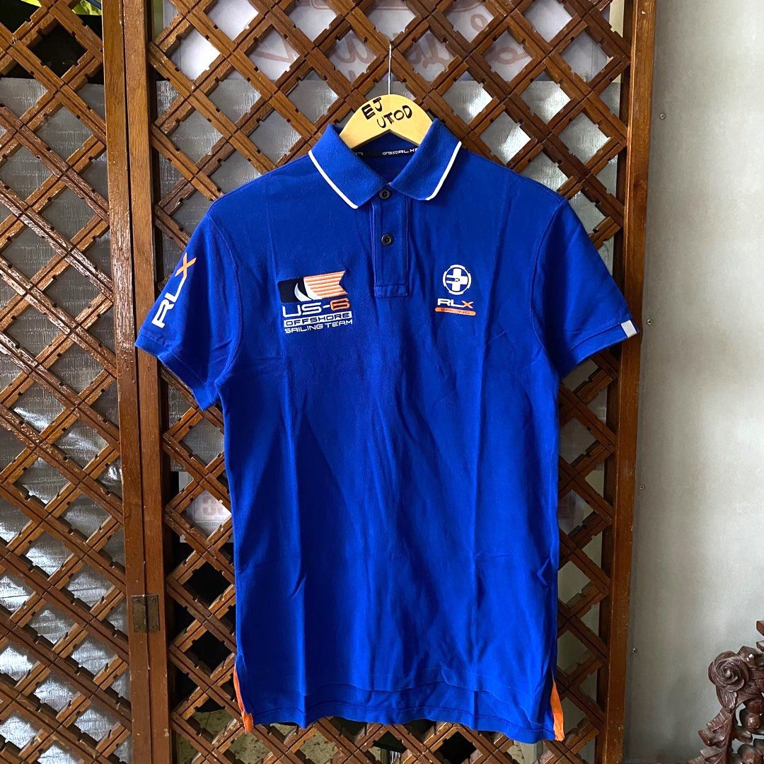 Ralph Lauren RLX US-6 Offshore Sailing Team Royal Blue Polo Shirt ...