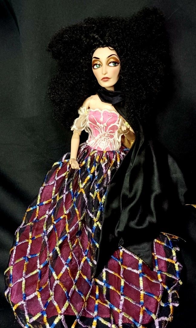 RARE barbie Disney Mother Gothel tangled articulated, Hobbies & Toys ...