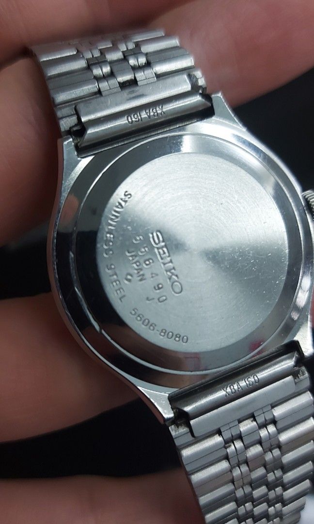 Rare Seiko Emblem 5606-8080, Men's Fashion, Watches & Accessories ...