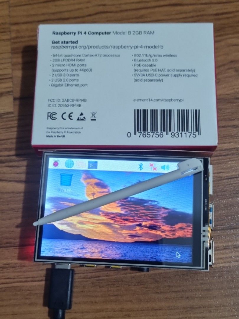 Raspberry Pi 4 Model B 2GB RAM, Computers & Tech, Parts & Accessories ...