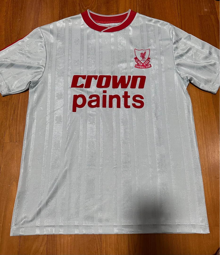 Retro Liverpool 1987-1988 away jersey, Men's Fashion, Tops & Sets ...