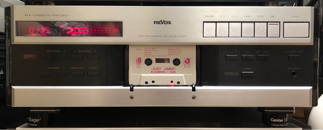 Revox H1 cassette deck 3 heads 4 motors, 音響器材, 其他音響配件及設備 - Carousell