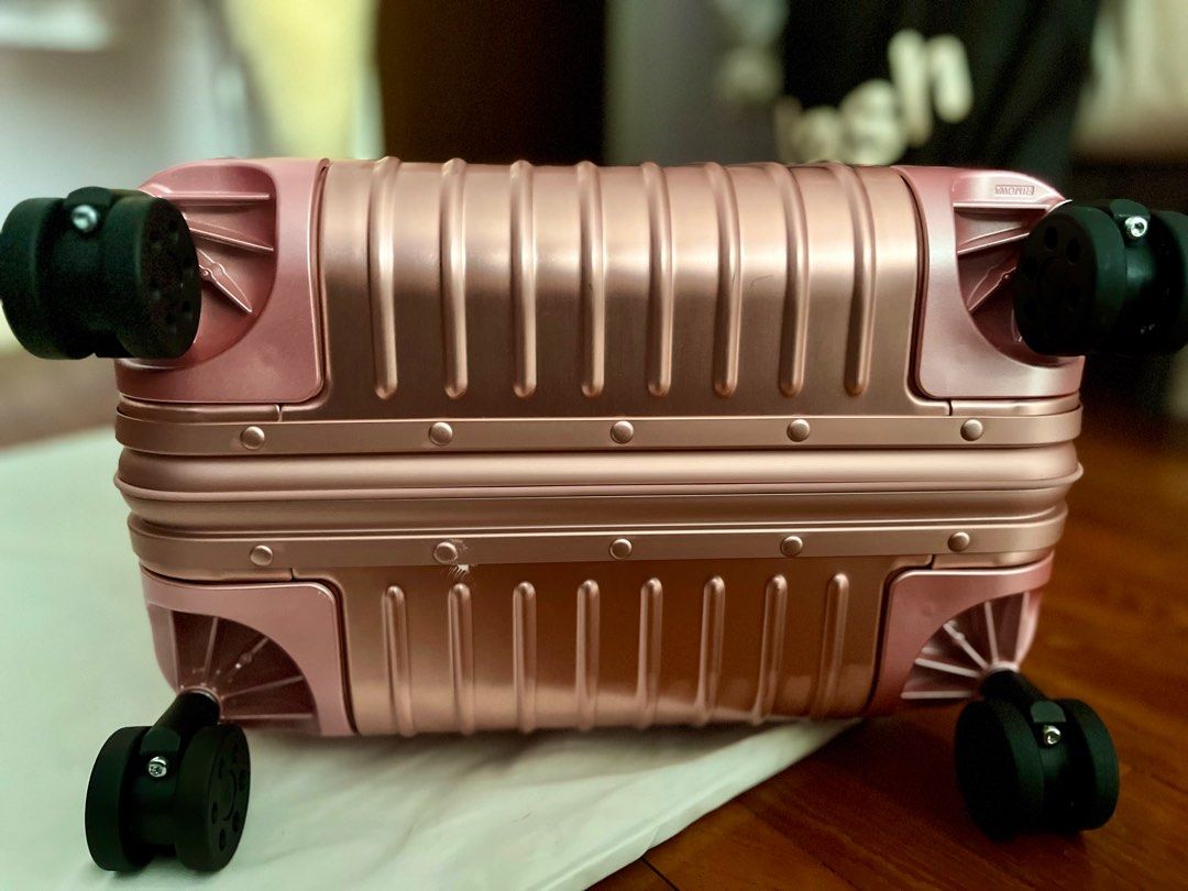 Rimowa Original Cabin Rose Quartz , Hobbies & Toys, Travel, Luggage on Carousell