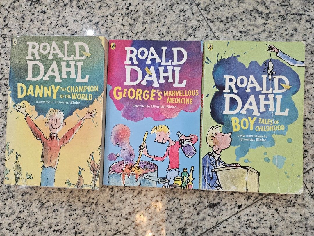 Roald Dahl books bundle, Hobbies & Toys, Books & Magazines, Children's ...
