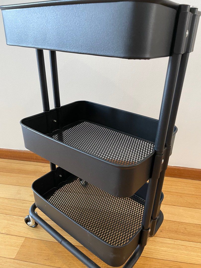 Rolling Shelves Rack Organizer Storage, Furniture & Home Living ...