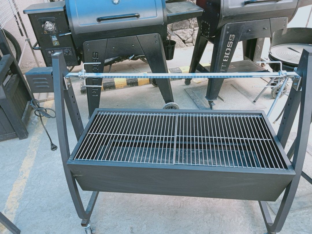 RONDO MEDIUM CHARCOAL SPIT ROASTER. JUMBUCK, TV & Home Appliances ...