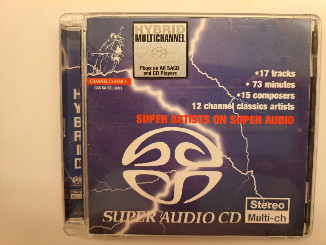 SACD Hybrid Multichannel, 2003 Channel Classics Records bv - Sampler ...