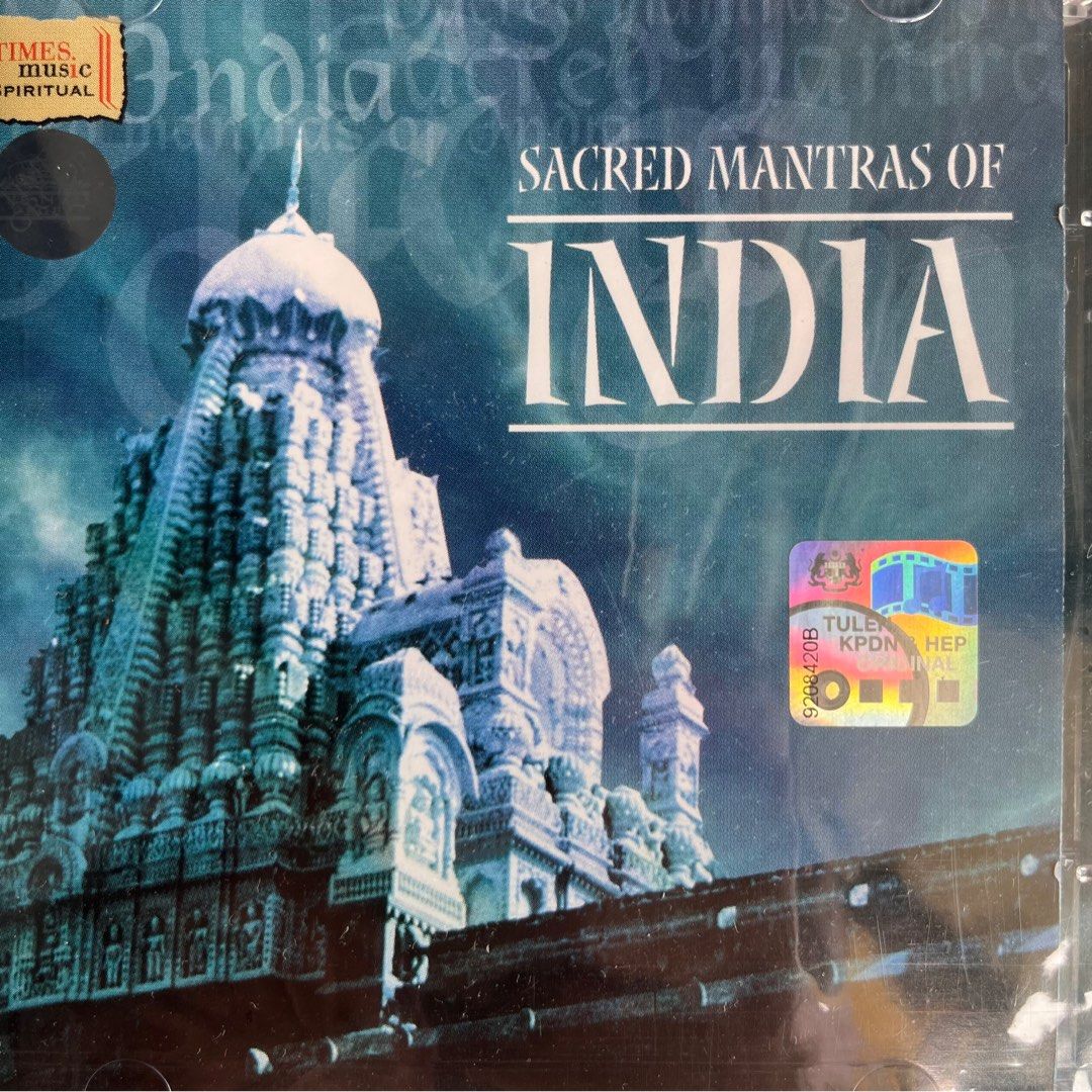 SACRED MANTRAS OF INDIA CD, Hobbies & Toys, Music & Media, CDs & DVDs ...