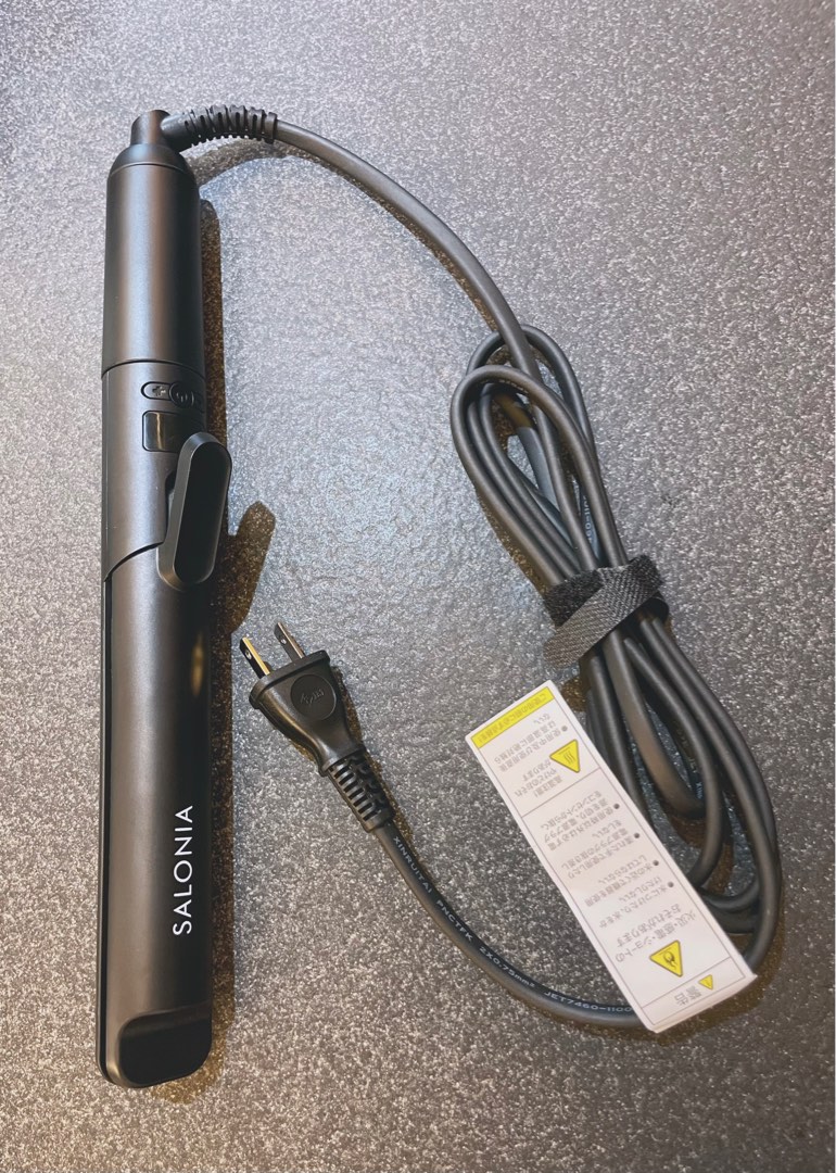 SALONIA easy curl iron, 美容＆化妝品, 健康及美容 - 頭髮護理 - Carousell