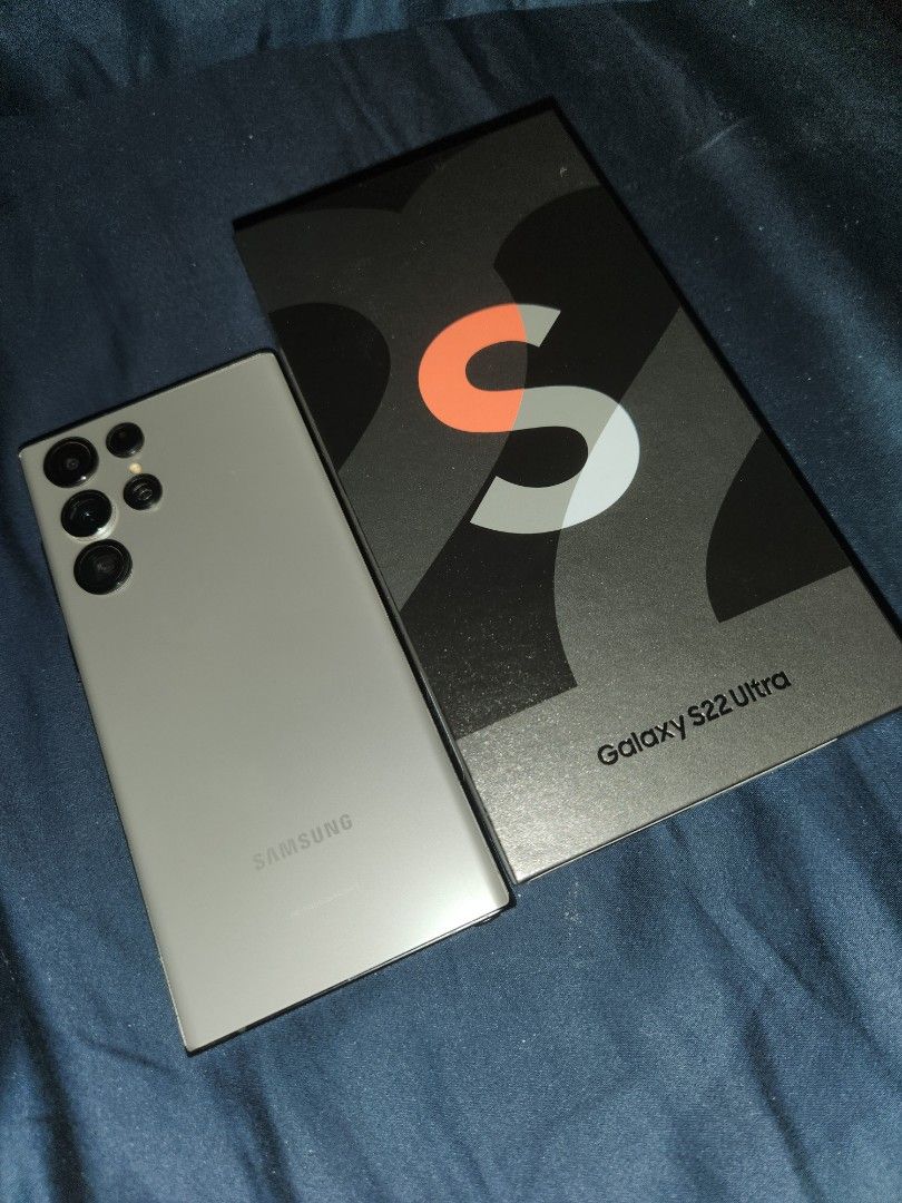 Samsung S22 Ultra graphite 256GB, Mobile Phones & Gadgets, Mobile ...