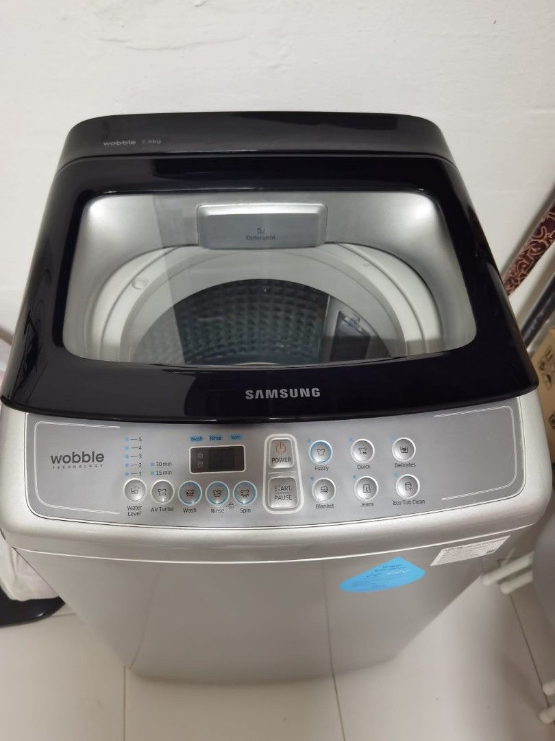 samsung wobble wash machine 7.5kg, TV & Home Appliances, Washing ...