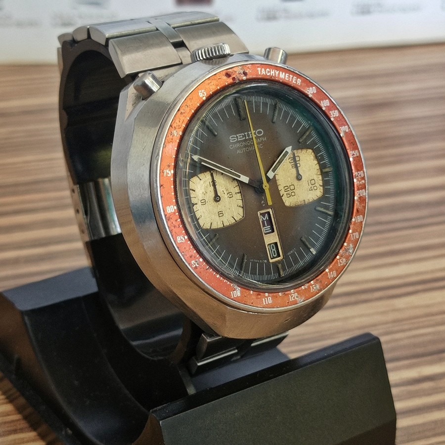 Seiko Bullhead Chronograph 6138-0030 Chronograph Automatic Men's Watch ...