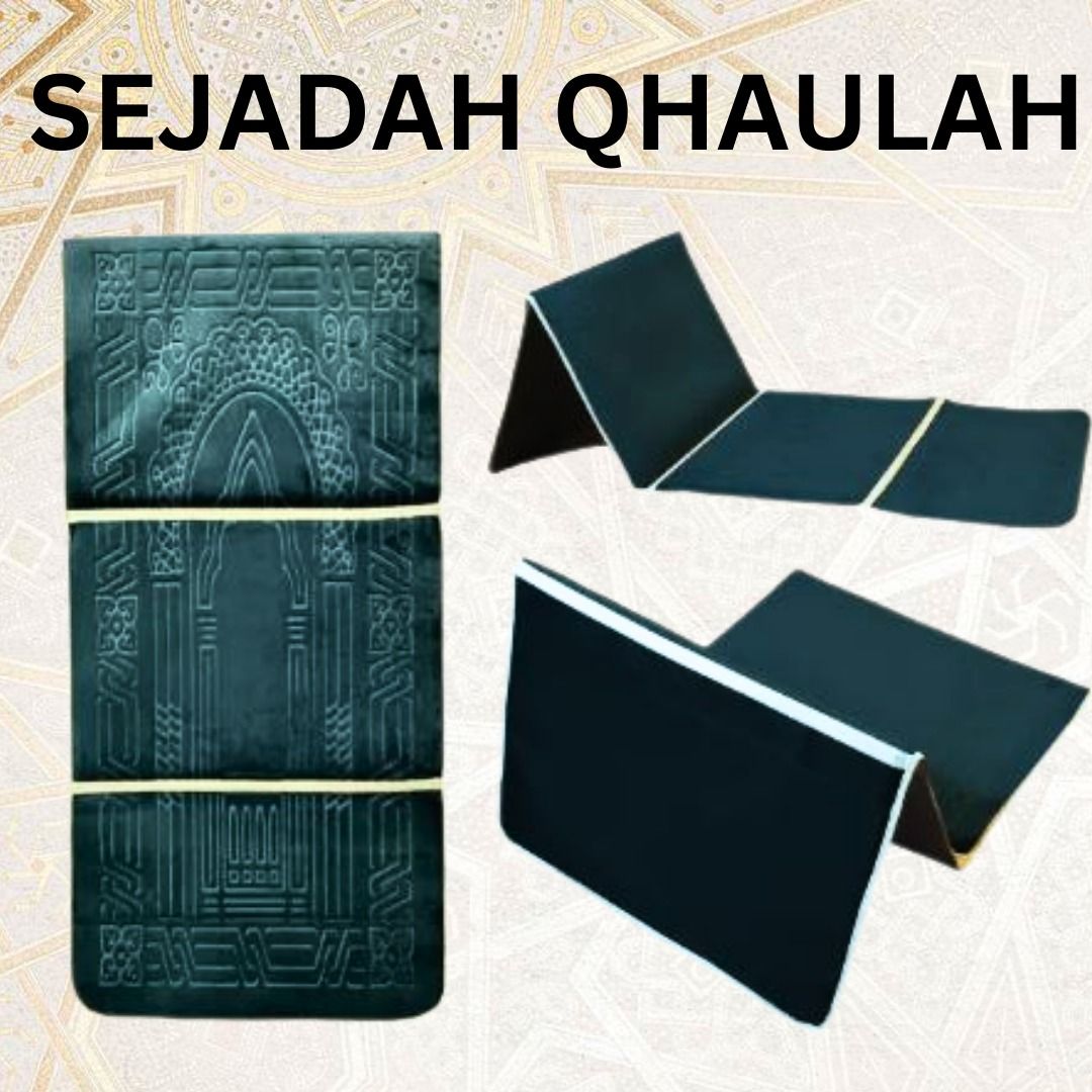 Sejadah Sandar Qhaulah Prayer mat untuk solat sembahyang berehat ...