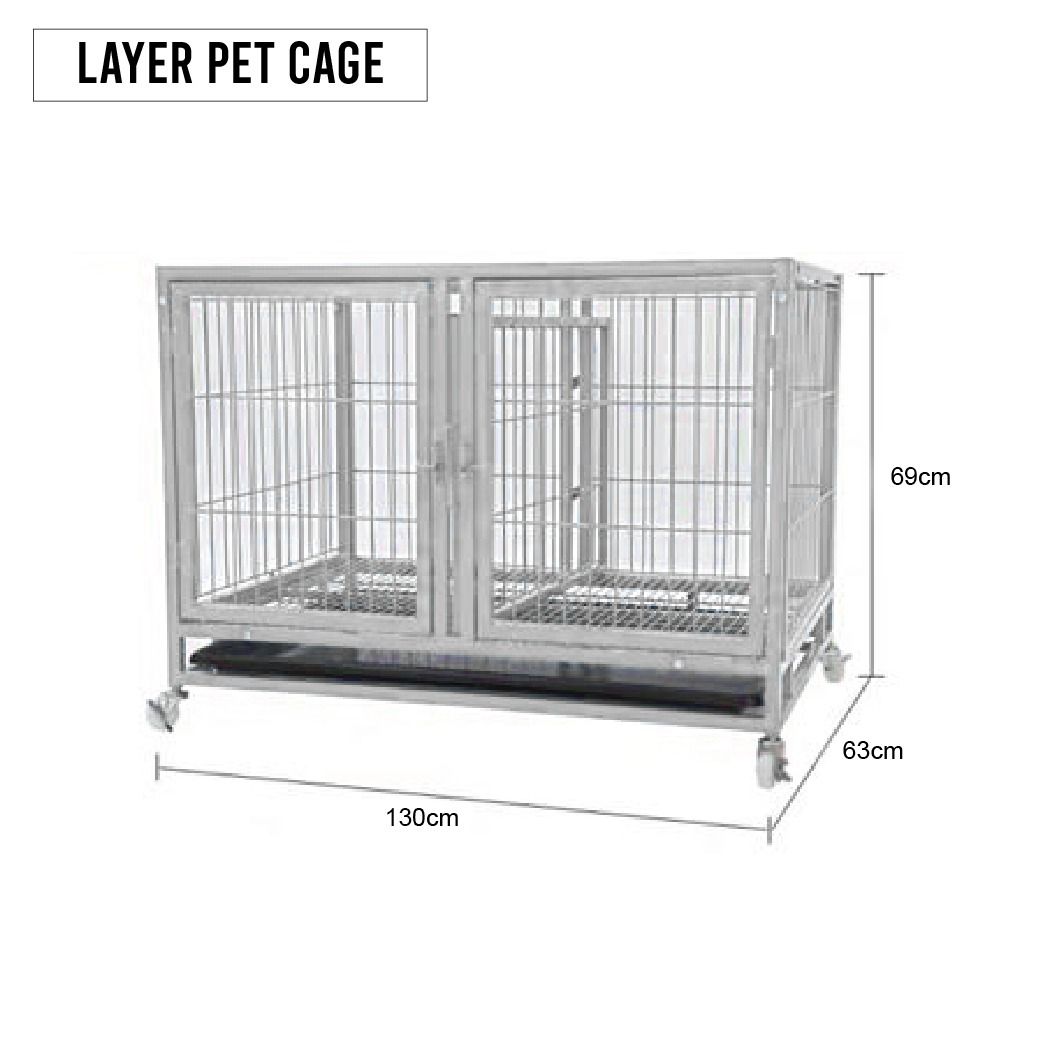 [SG Ready Stock] Layered Pet Cage Stackable Cage Breeding Cage Modular ...