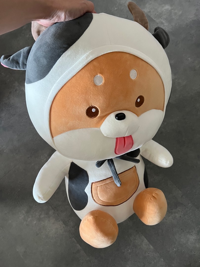 Shiba Inu Moo Moo Mascot Giant Plush, Hobbies & Toys, Toys & Games on ...