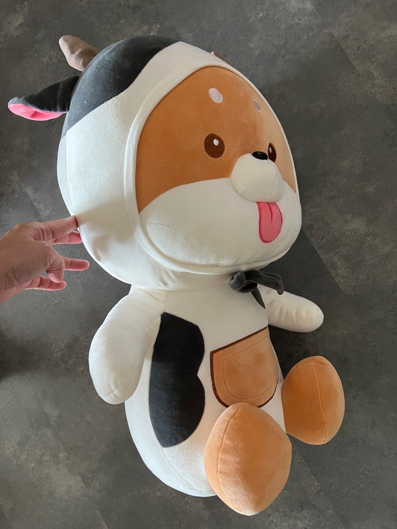 Shiba Inu Moo Moo Mascot Giant Plush Stuff Toy, Hobbies & Toys, Toys ...
