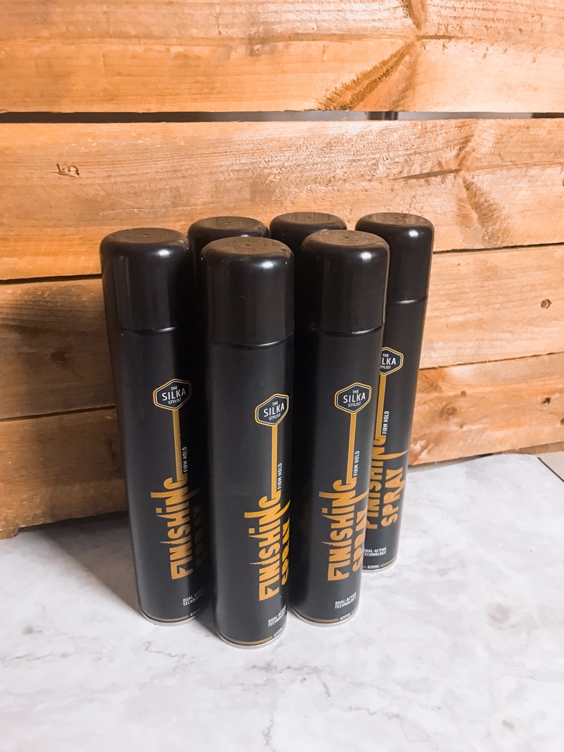 SILKA finishing spray bundle sells, Beauty & Personal Care, Hair on ...
