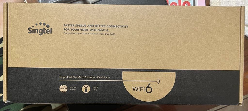 SingTel Wifi 6 router, Computers & Tech, Parts & Accessories ...