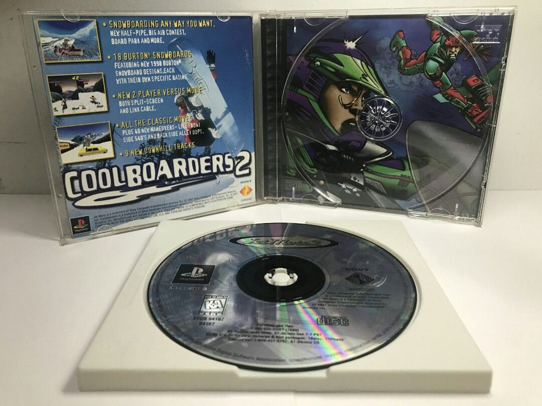 Sony Playstation Jet Moto 2 Original PS1 1996 Vintage game USA, Video ...