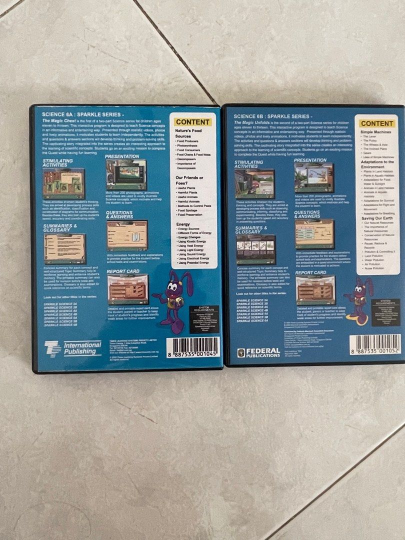 Sparkle Series Science CD Rom, Hobbies & Toys, Books & Magazines ...
