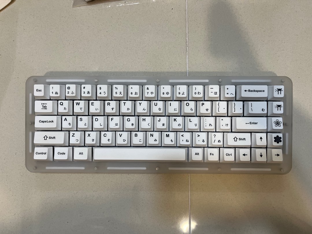 Stacked Acrylic Mechanical Keyboard RGB, Computers & Tech, Parts ...