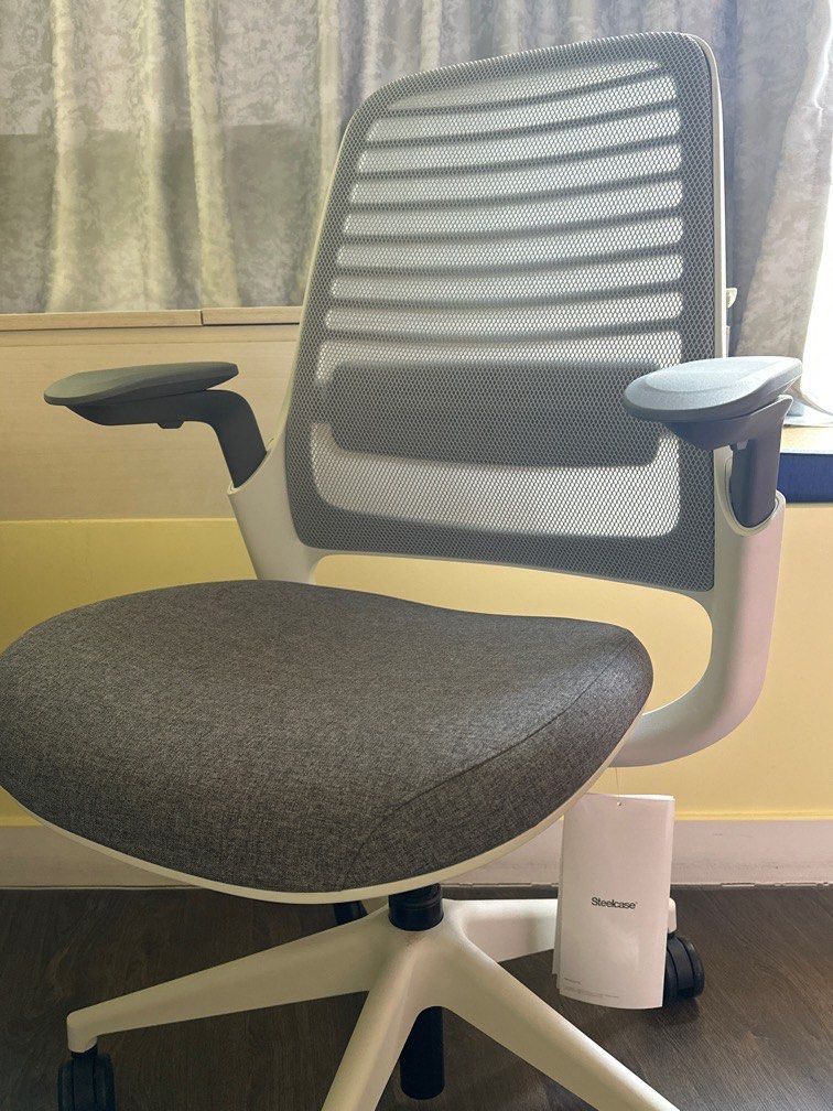 Steelcase series 1 (grey color), Furniture & Home Living, Furniture ...