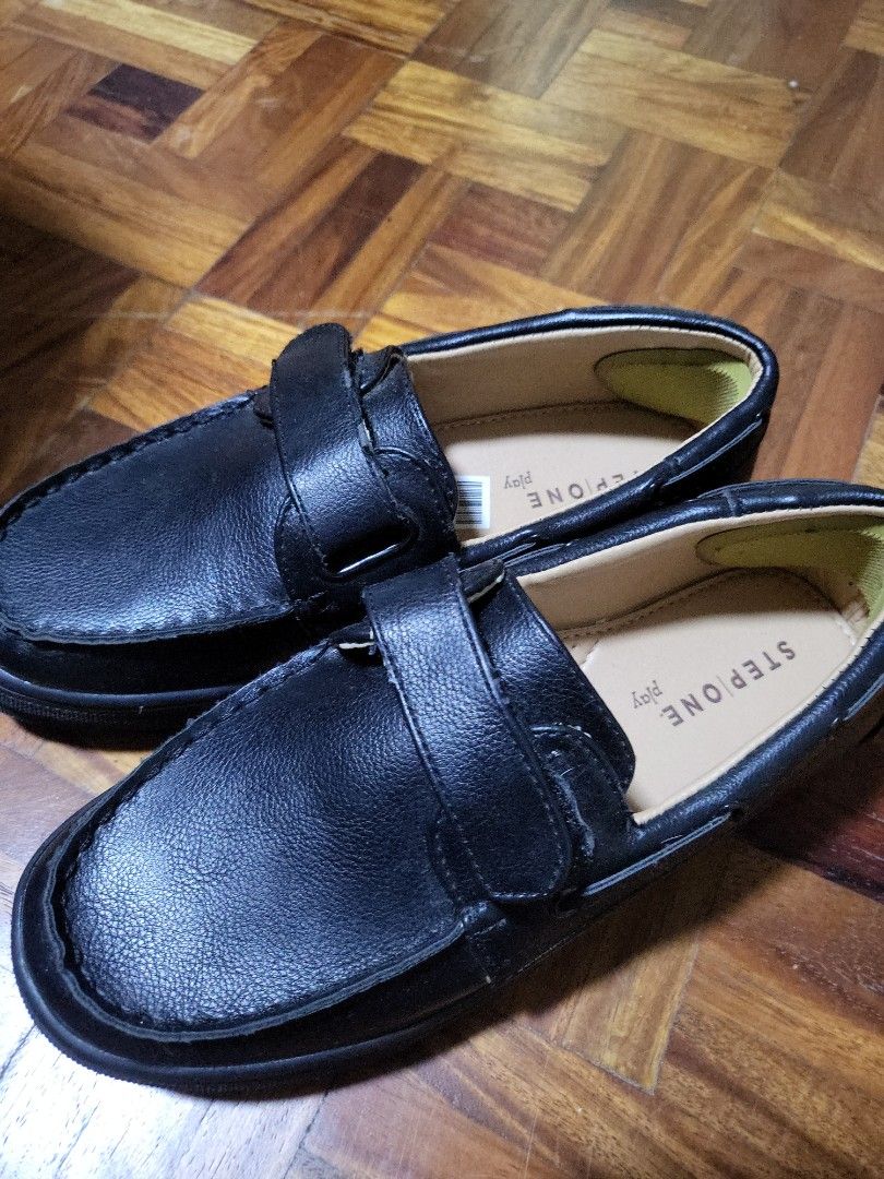 Step One (Payless) black school shoes on Carousell
