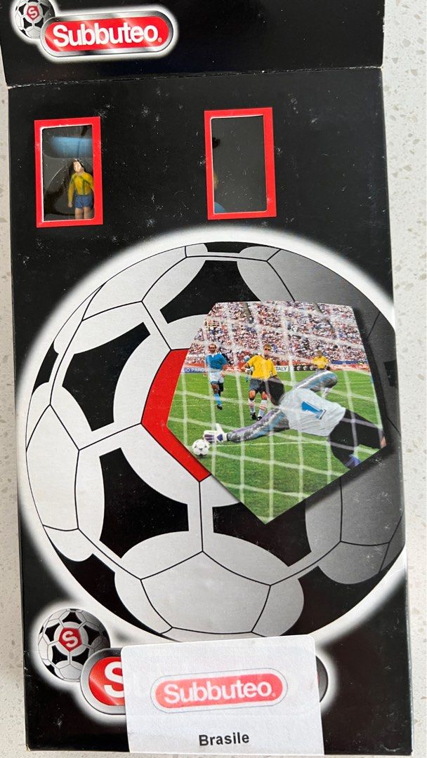Subbuteo Brazil Football, Hobbies & Toys, Toys & Games on Carousell