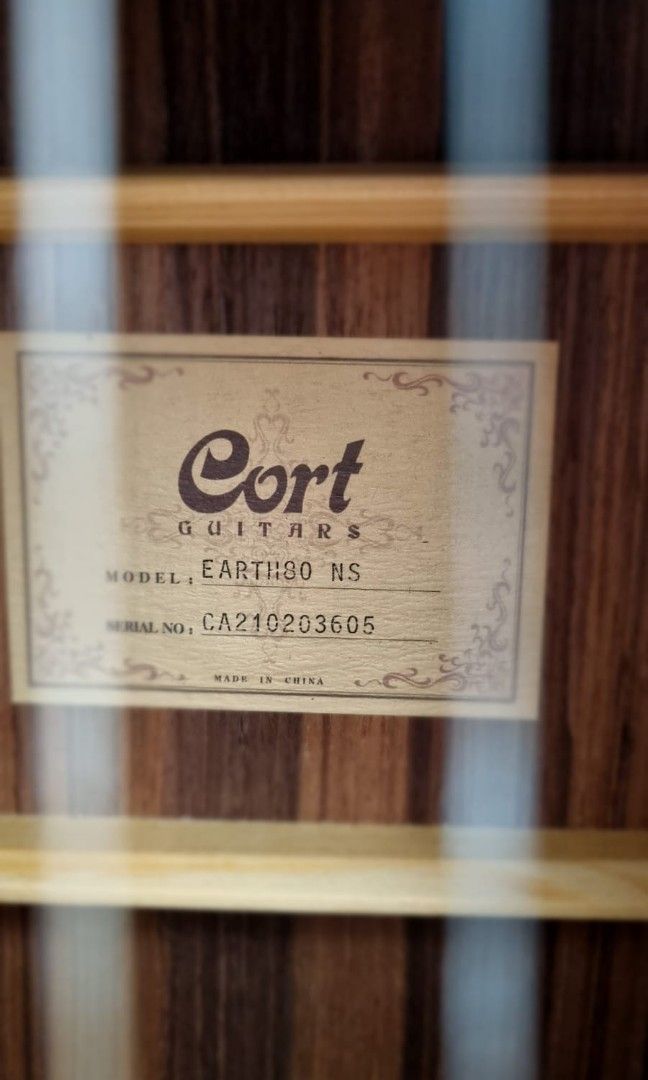 swee Lee cort guitar, Hobbies & Toys, Music & Media, Musical ...