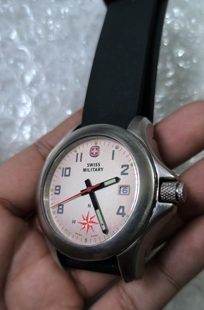 Swiss Military Compass Watch, Men's Fashion, Watches & Accessories ...