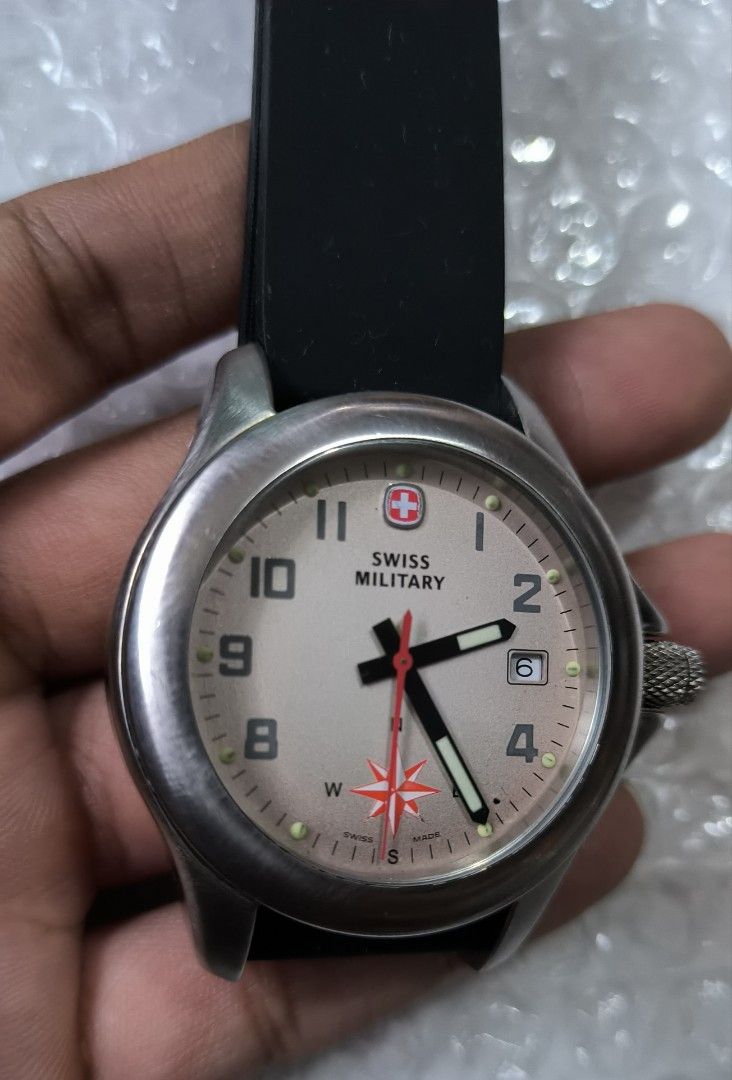 Swiss Military Compass Watch, Men's Fashion, Watches & Accessories ...