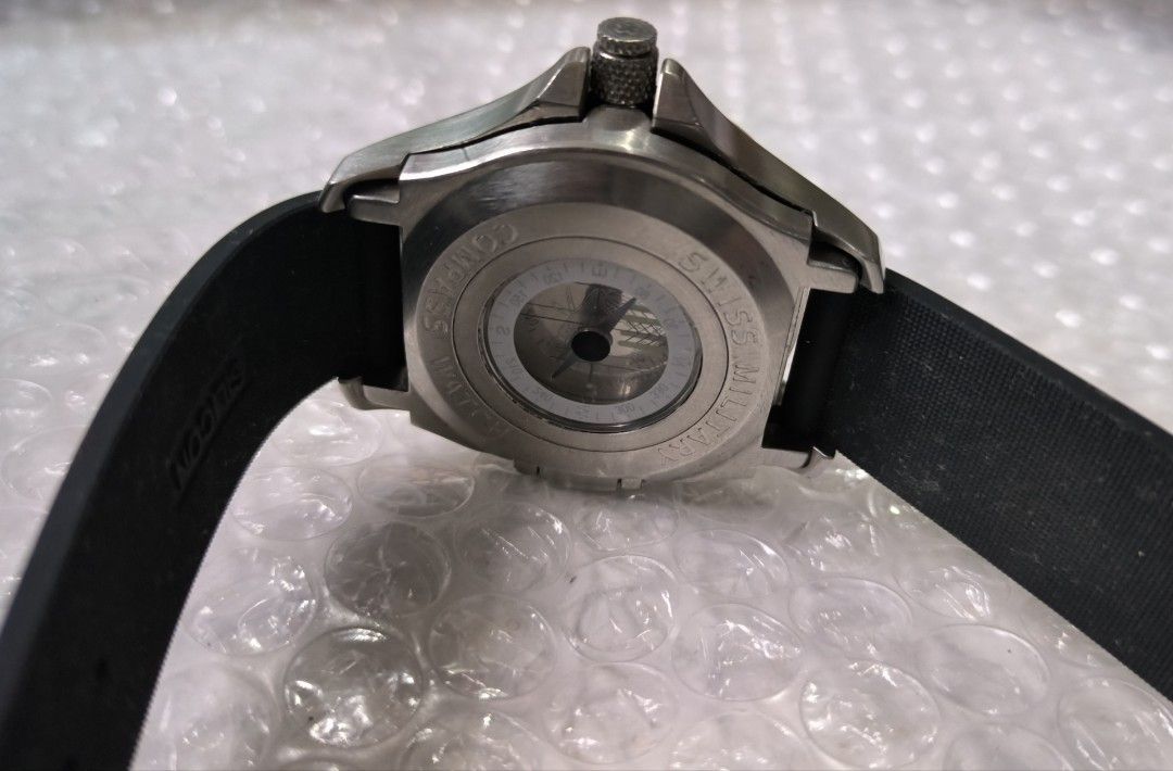 Swiss Military Compass Watch, Men's Fashion, Watches & Accessories ...
