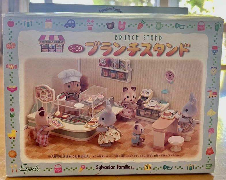 Sylvanian Families BRUNCH STAND MI-09 Rare Discontinued Calico Critters ...