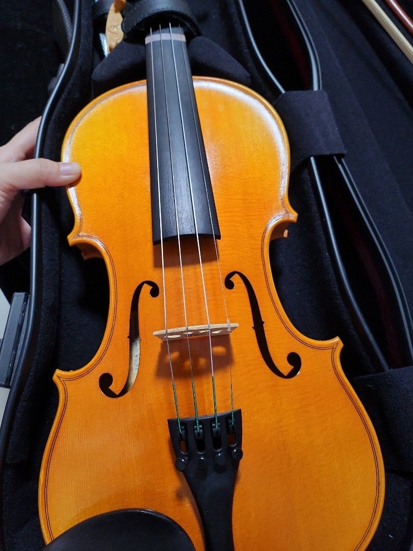 Synwin 4/4 violin (model 5001), Hobbies & Toys, Music & Media, Musical ...