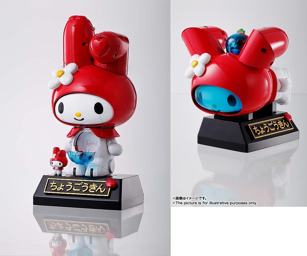 Tamashii Nations Bandai Chogokin My Melody Robot Die Cast Metal Figure ...