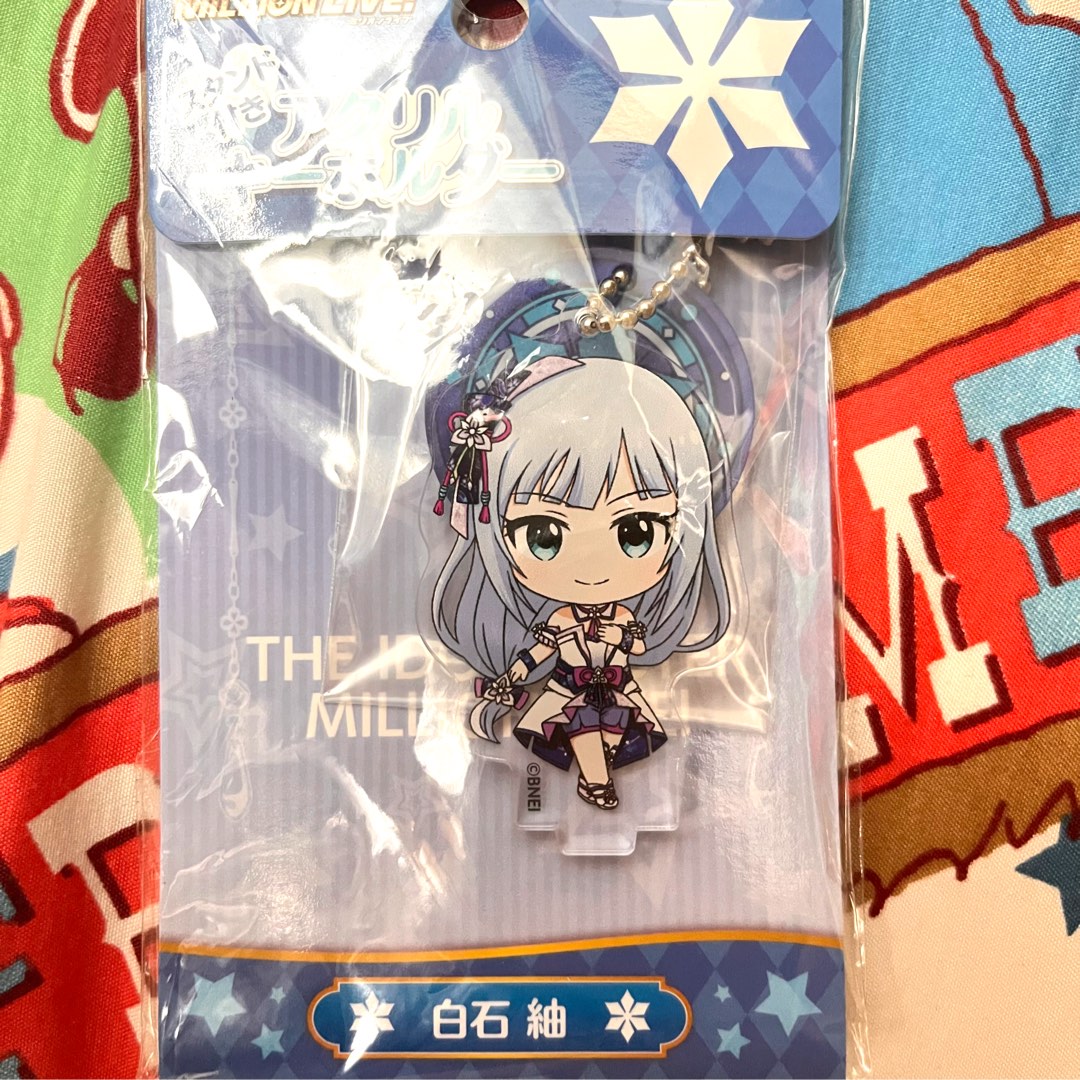 偶像大師 百萬人演唱會 ldol M@ster Idol Master MILLION LIVE 白石紬 立牌 掛件, 興趣及遊戲, 玩具 ...