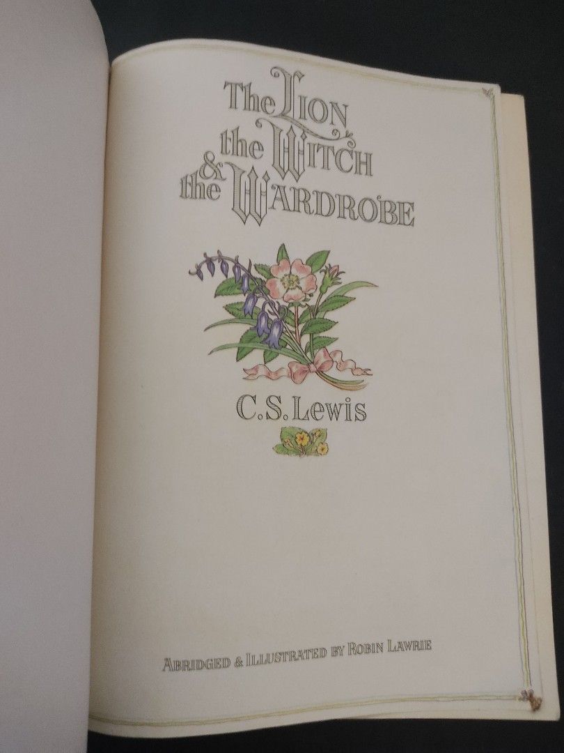 The Lion, the Witch, & the Wardrobe by C.S. Lewis (Abridged ...