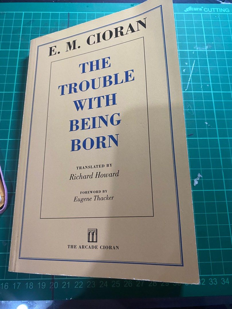 The trouble with being born, Hobbies & Toys, Books & Magazines, Fiction ...