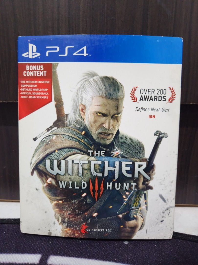 The Witcher 3 Wild Hunt PS4, Video Gaming, Video Games, PlayStation on ...