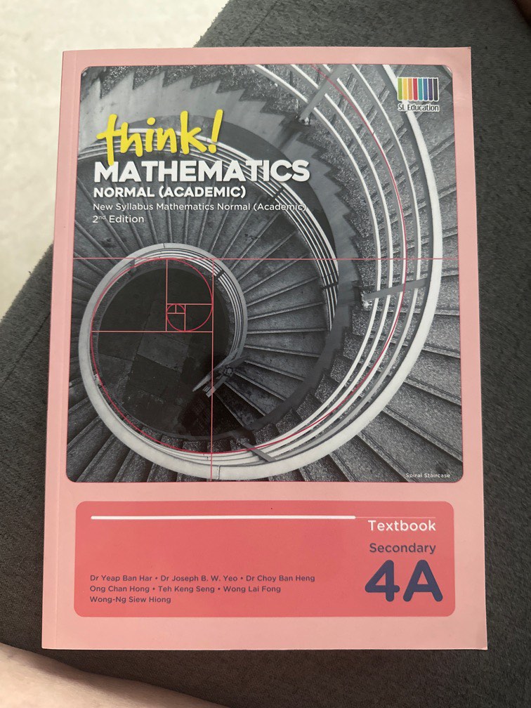 Think! Mathematics Normal (Academic) Textbook 4A, Hobbies & Toys, Books ...