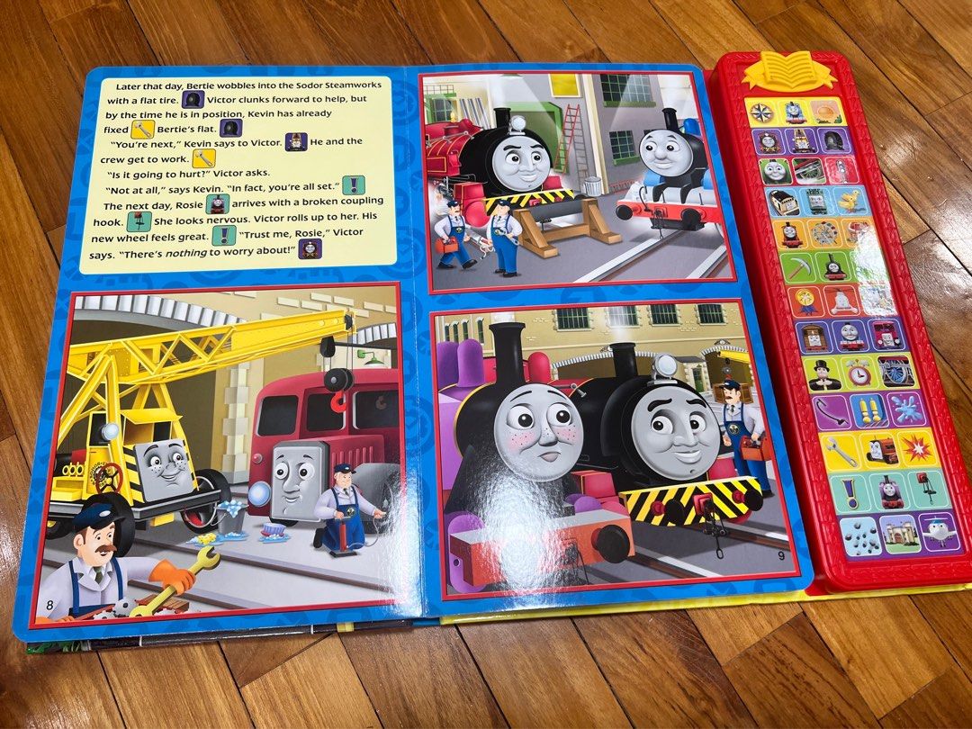 Thomas & Friends Book - Sound Storybook Treasury, Wonderful Word Book ...