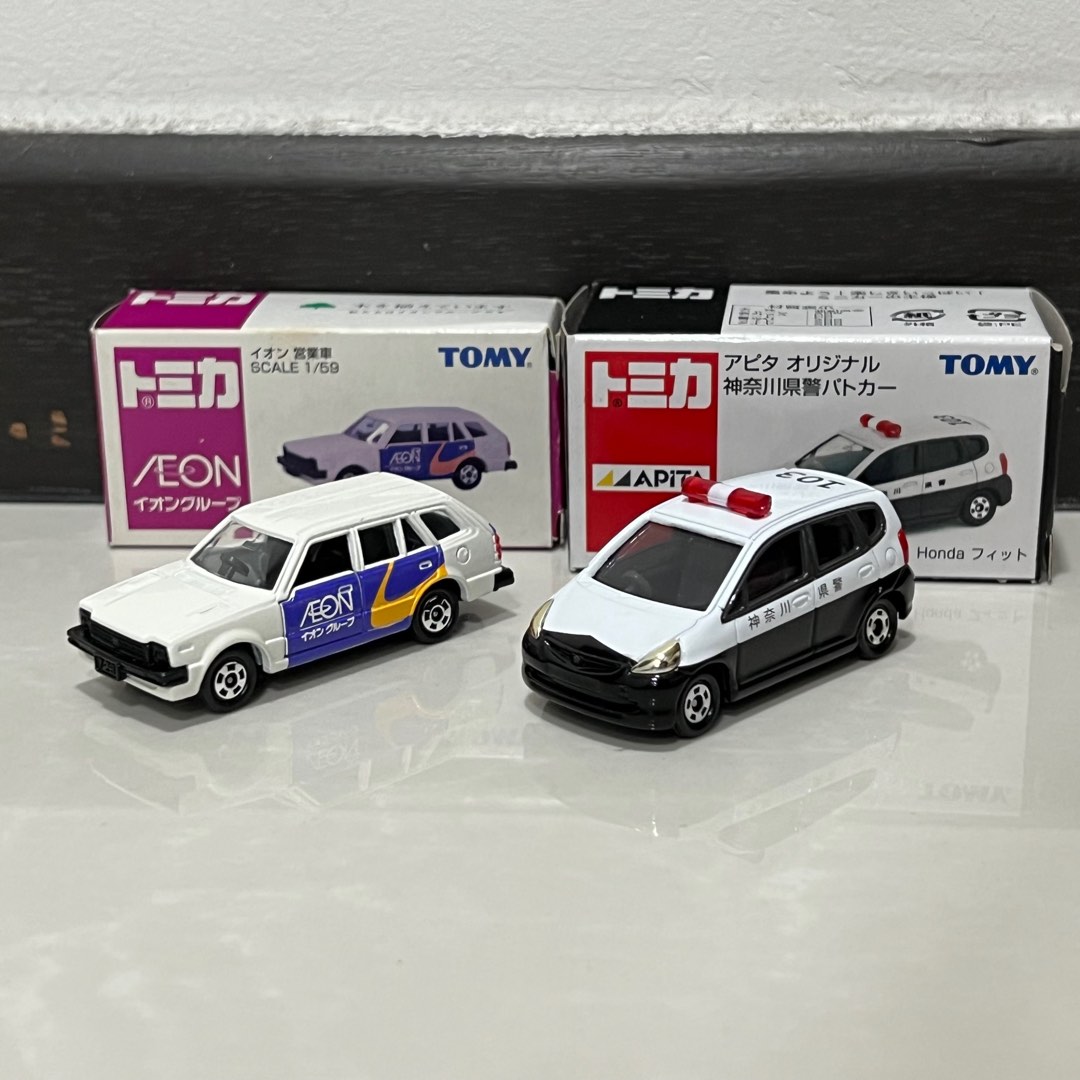 Tomica Made in Japan AEON Honda Civic Country, Apita Honda Fit Kanagawa ...