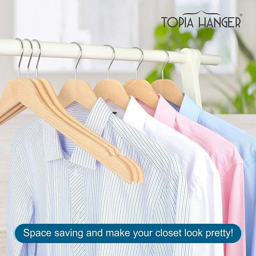 TOPIA HANGER 44cm Eco Friendly Zero VOC Unfinished Uncoated 100% ...