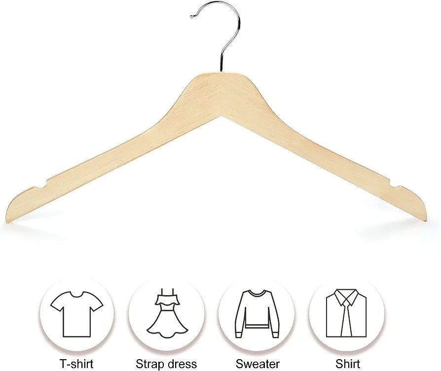 TOPIA HANGER 44cm Eco Friendly Zero VOC Unfinished Uncoated 100% ...