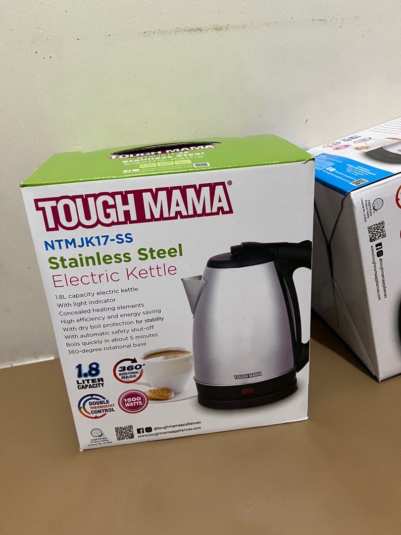 Tough Mama Electric Kettle, Furniture & Home Living, Kitchenware ...