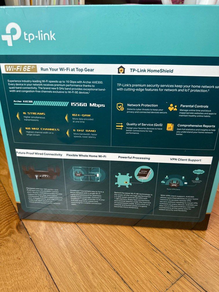 Best router in the market 10G wifi6E TP-Link best router AXE16000 ...